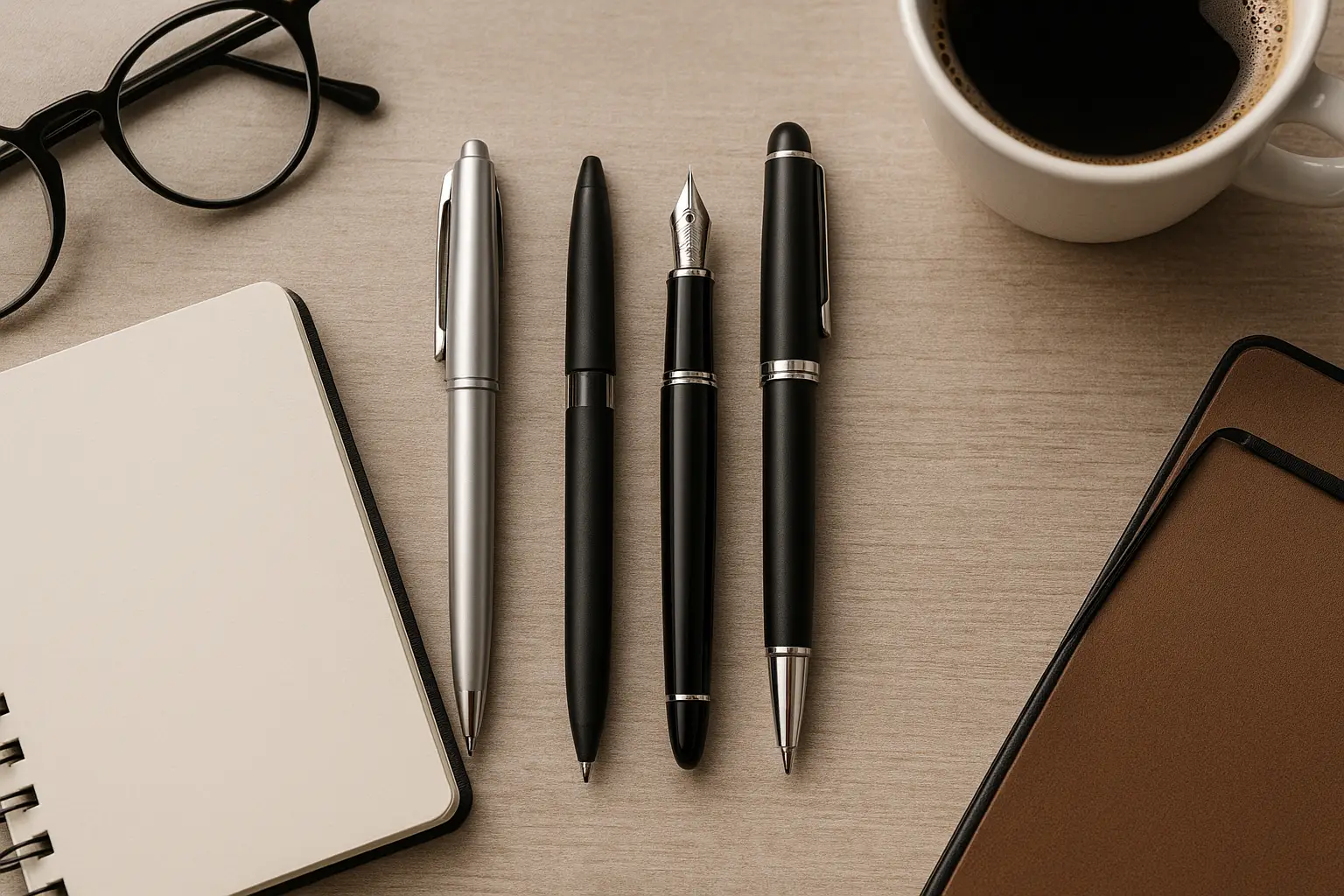 Different Types of Pens & Their Uses – Ballpoint, Gel, Fountain